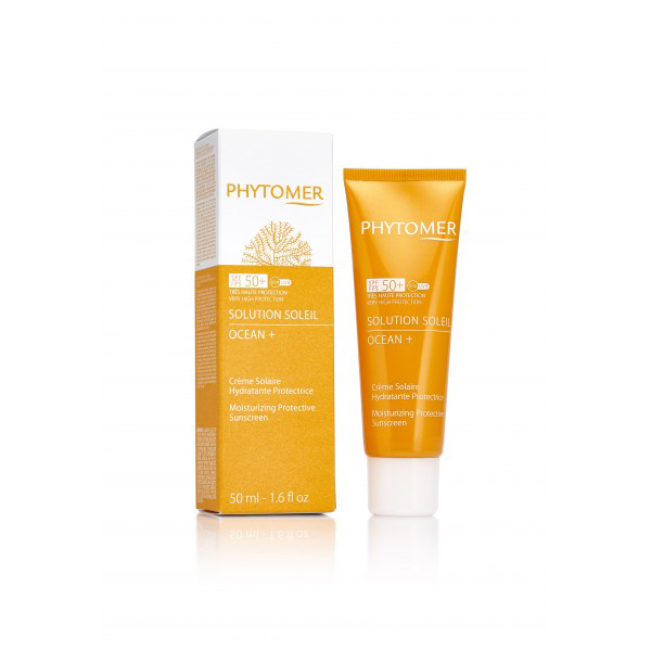 Phytomer Sun solution ocean SPF 50+ moisturizing protective sunscreen ...